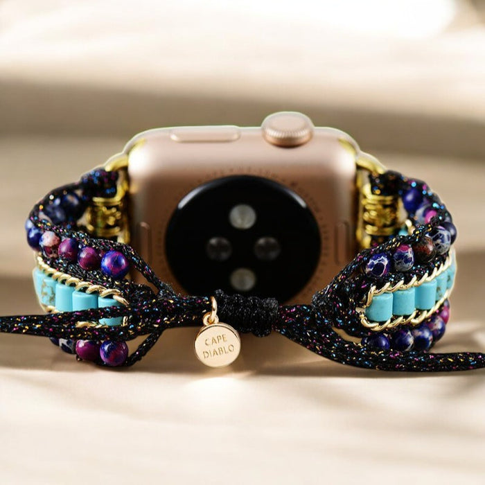 Gothic Turquoise Apple Watch Strap