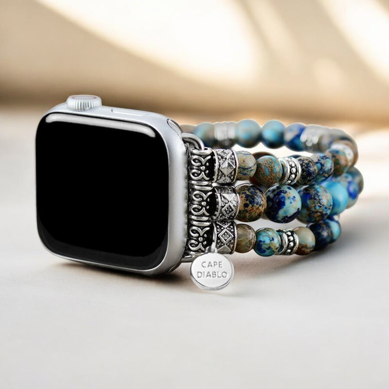 Imperial Jasper Stretch Apple Watch Strap