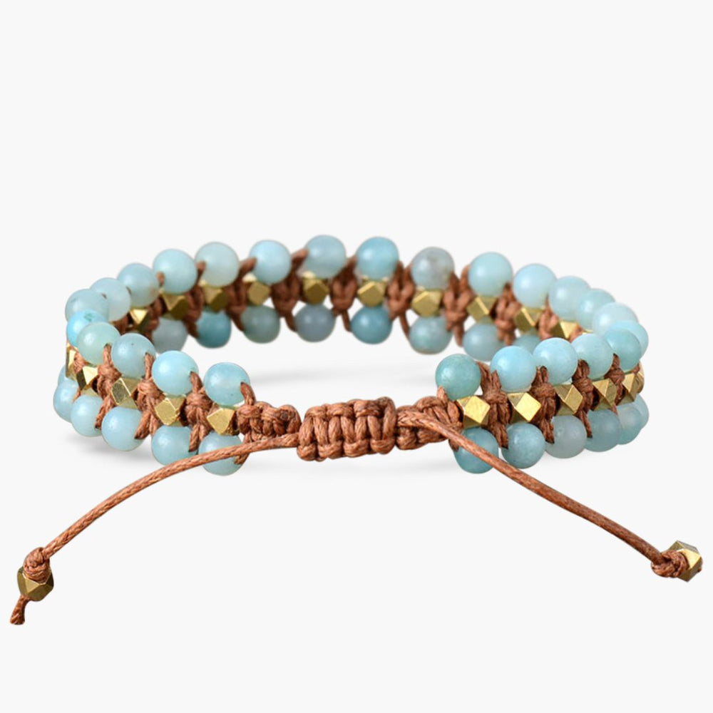 Healing Amazonite Bohemian Bracelet