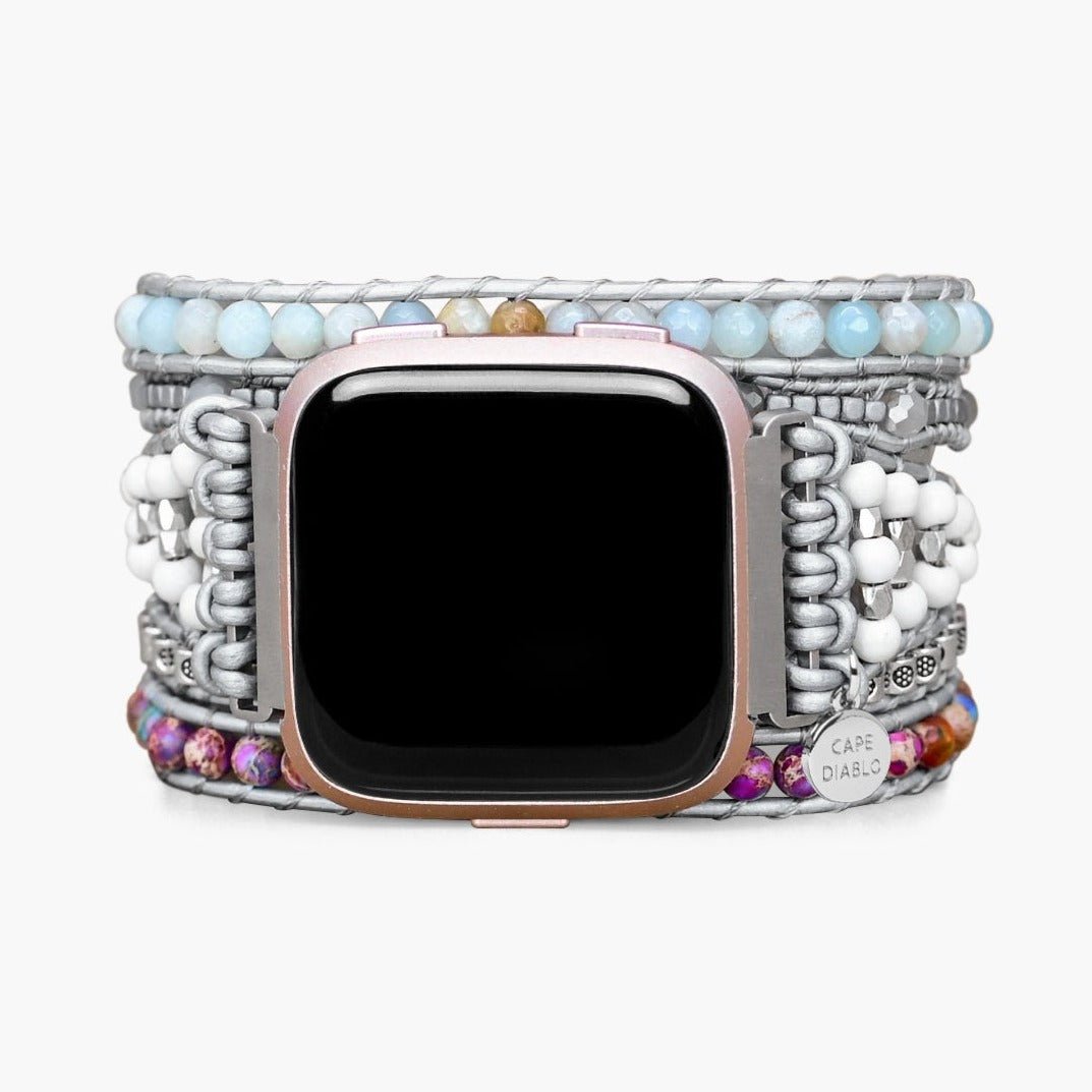 Healing Turquoise Protection Fitbit Versa 1 & 2 Watch Strap