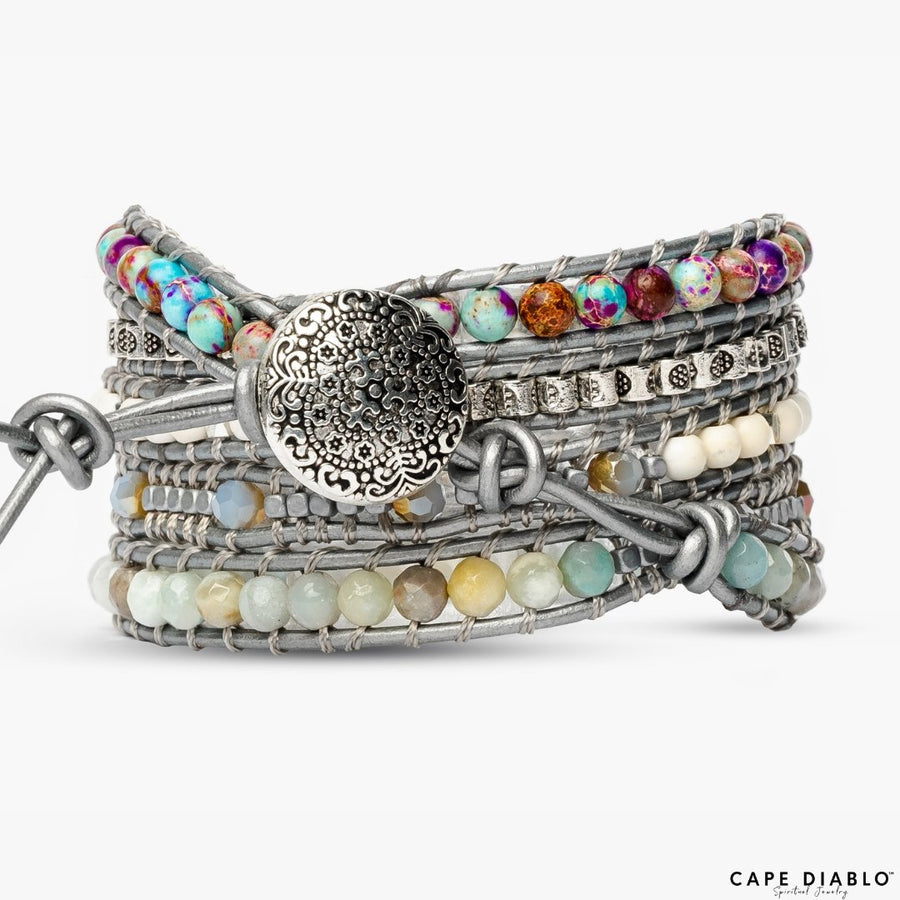 Healing Turquoise Protection Wrap Bracelet