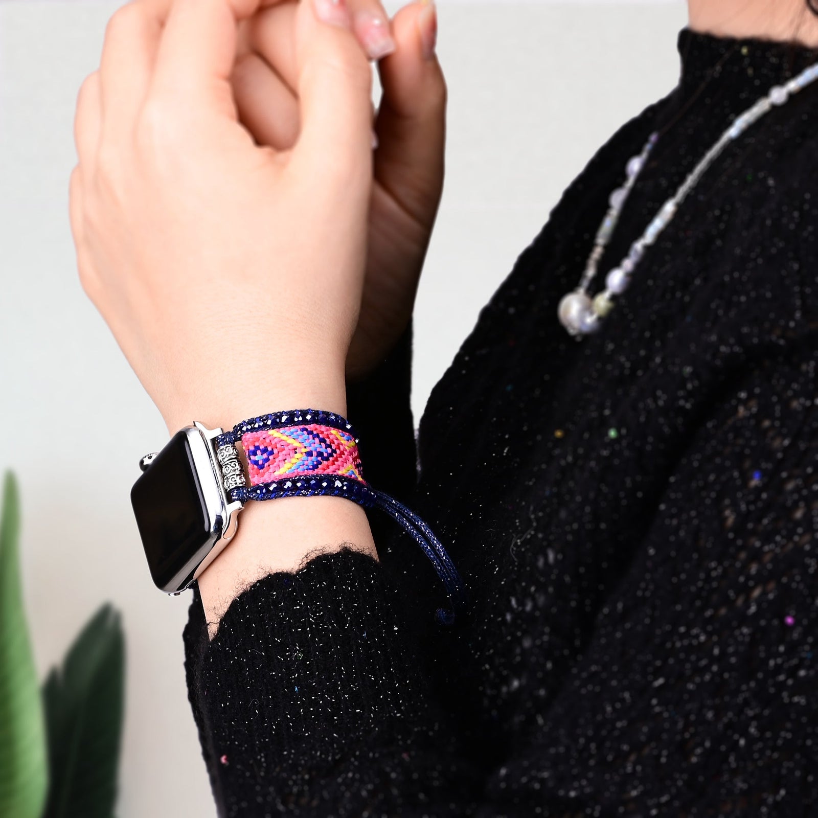 Midnight Magenta Apple Watch Strap